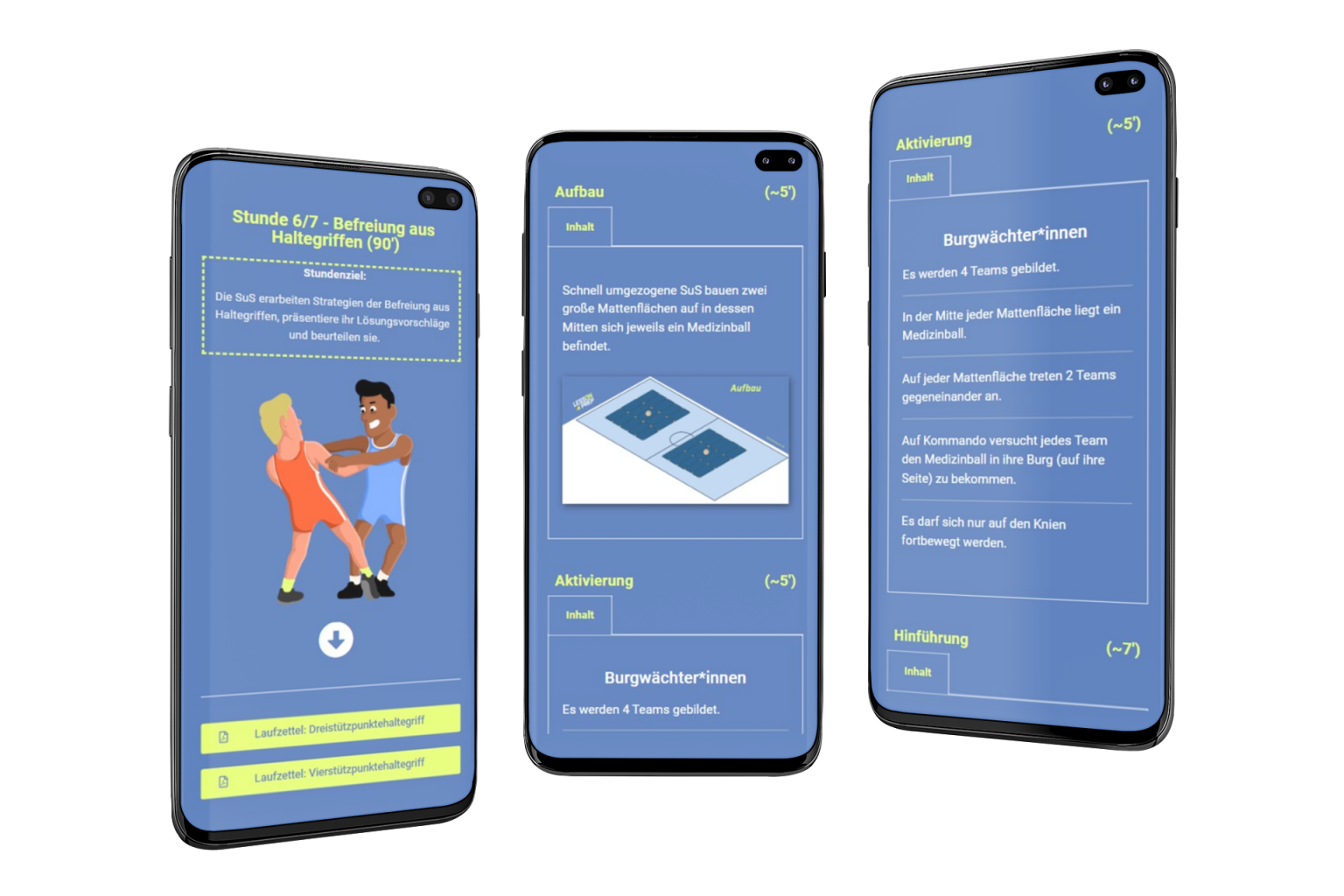Lessonprep – Die App für Sportlehrkräfte