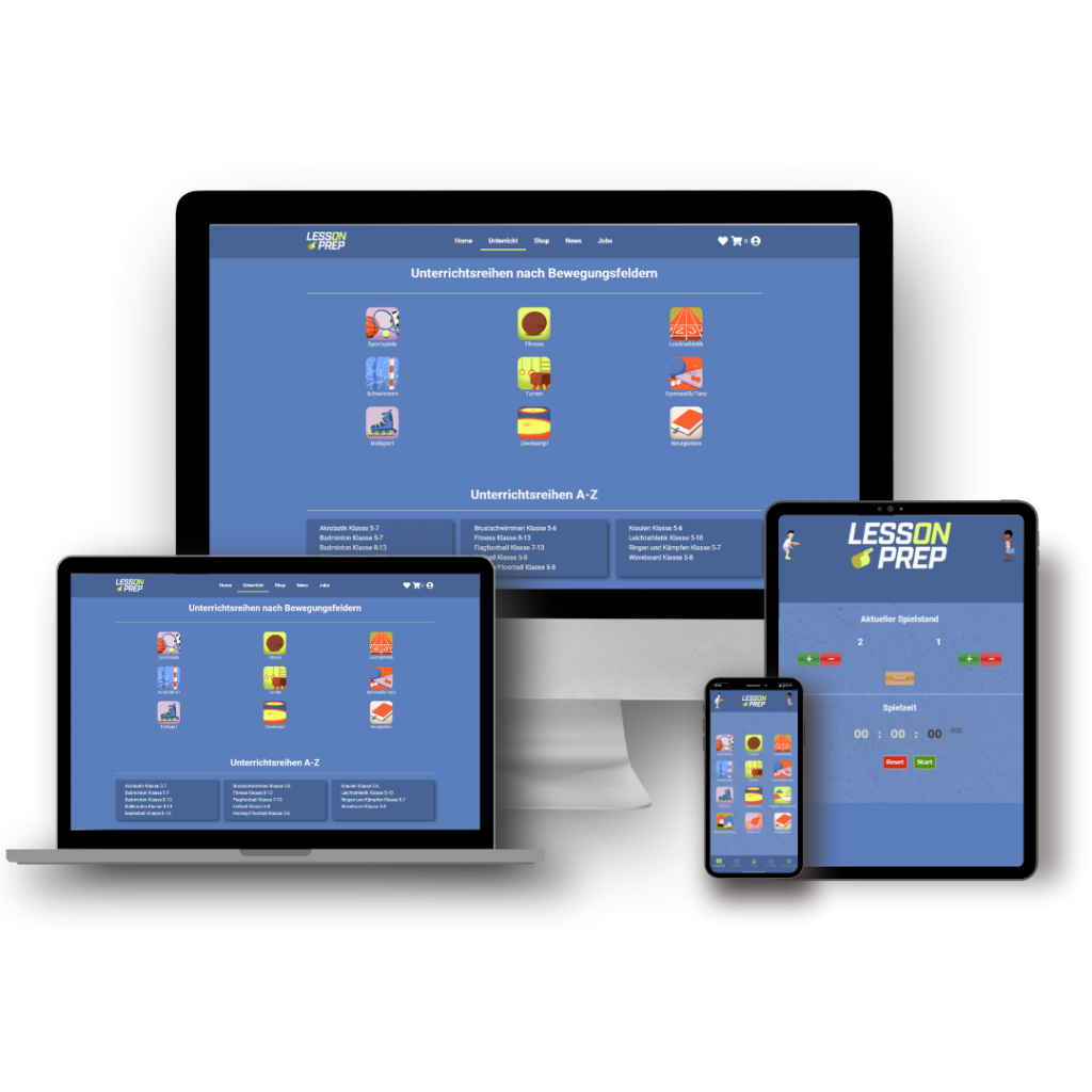 Lessonprep – Die App für Sportlehrkräfte